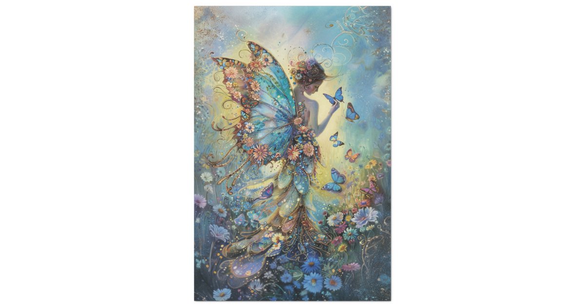 Fairy Fantasy Tissue Paper | Zazzle