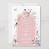 Fairy First Birthday Enchanted Garden Girls Fae Invitation | Zazzle