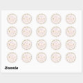 Fairy Garden Birthday Classic Round Sticker | Zazzle
