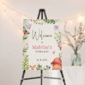 Fairy Garden Enchanted Forest Welcome Sign | Zazzle
