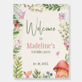 Fairy Garden Enchanted Forest Welcome Sign | Zazzle