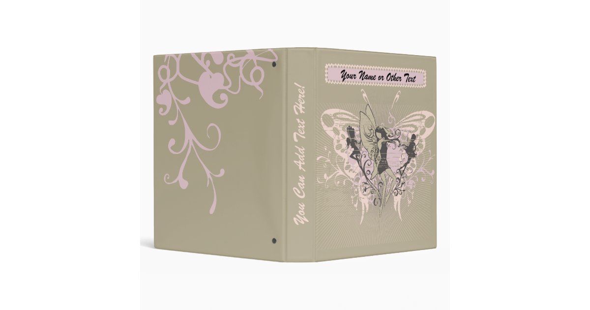 Fairy Garden Photo Binder | Zazzle