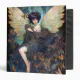 Fairy Girl Fantasy Art 3 Ring Binder | Zazzle
