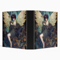 Fairy Girl Fantasy Art 3 Ring Binder | Zazzle