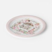 Fairy Magical Forest Garden Girl Baby Shower Paper Plates | Zazzle