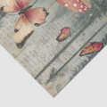Fairy Mushrooms Gothic Garden Decoupage Tissue Paper | Zazzle