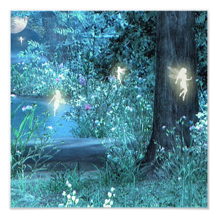 Fairy night print | Zazzle.com
