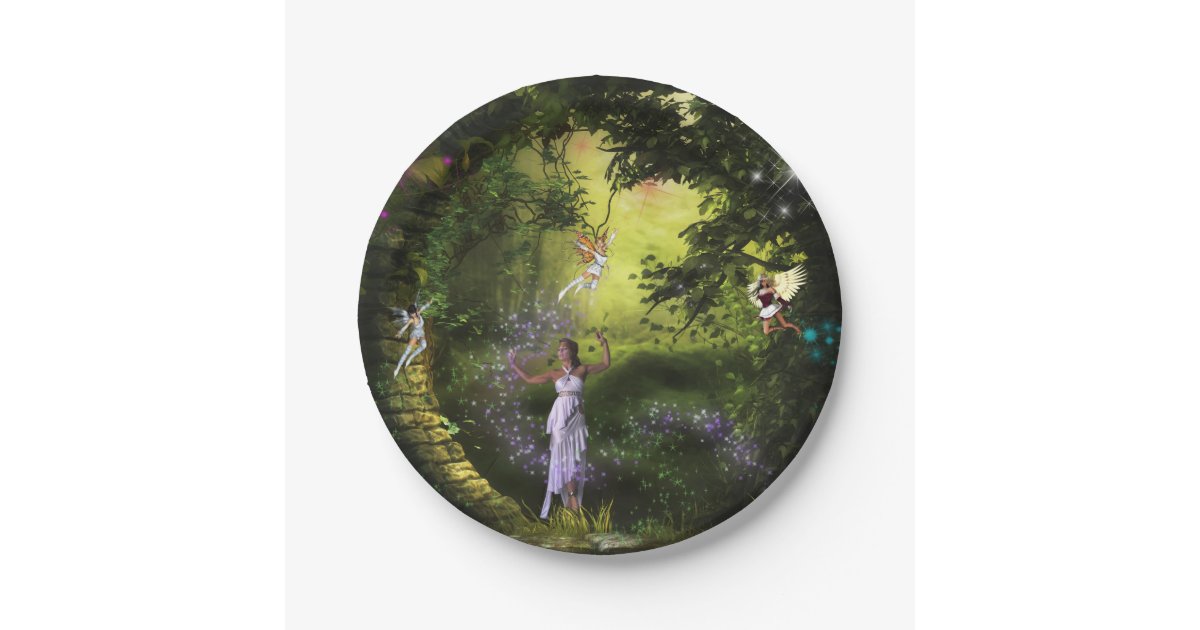 Fairy Paper Plates | Zazzle