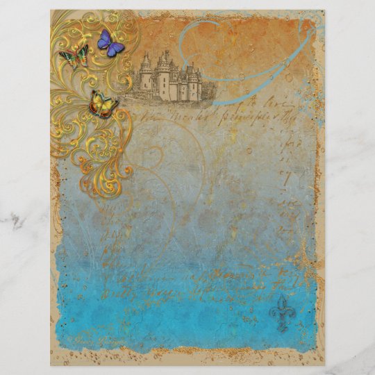 Fairy Tale Castle Stationery Letterhead | Zazzle.com