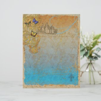 Fairy Tale Castle Stationery Letterhead | Zazzle