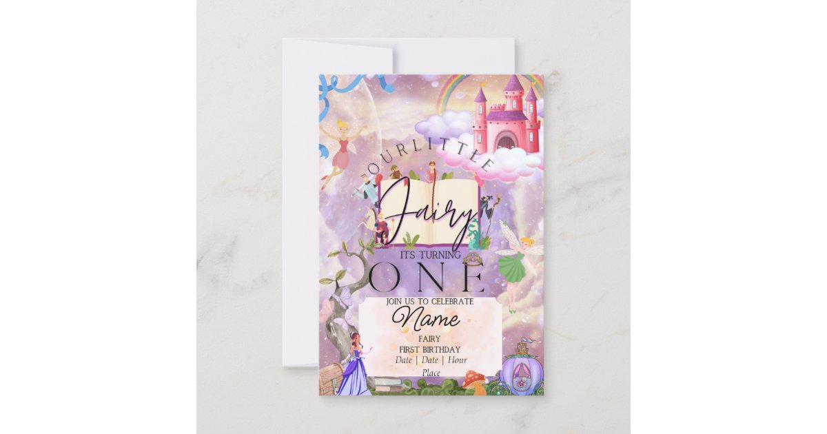 Fairy tale invitation | Zazzle