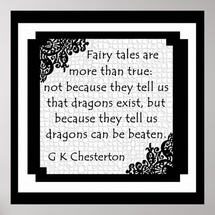Fairy Tales Are... Poster | Zazzle.com