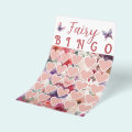 Fairy Themed Birthday Party Bingo Card Game Flyer | Zazzle