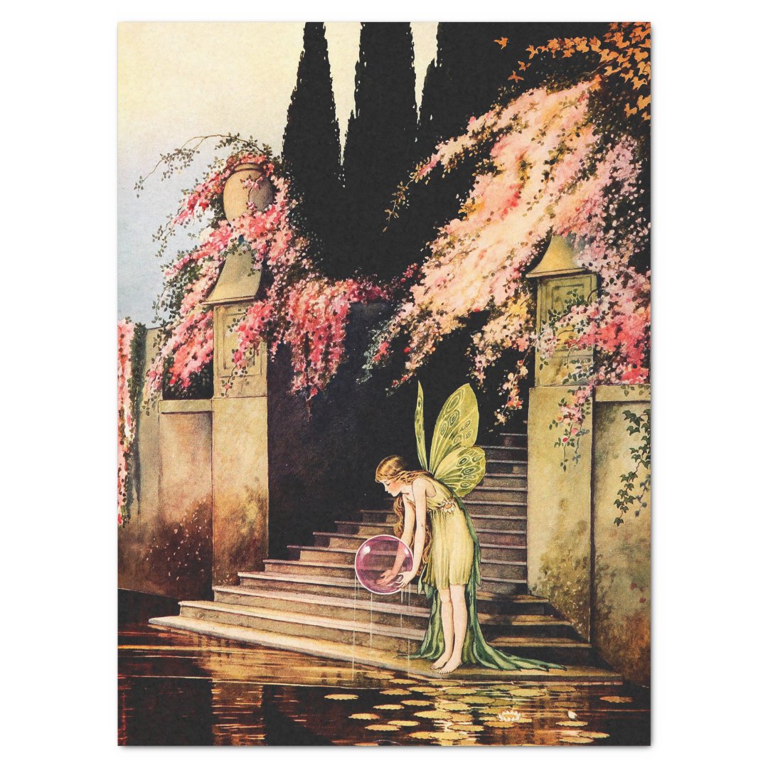 Fairy with Bubble Tissue Paper | Zazzle