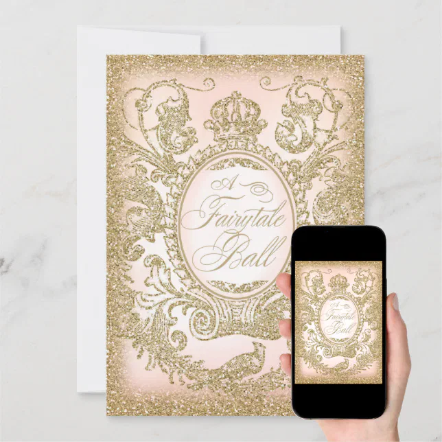 Fairytale Ball Prom Invitation | Zazzle