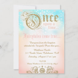 Fairytale Ball Prom Invitation | Zazzle