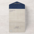 Fairytale Blue Dragon Scroll Wedding All In One Invitation | Zazzle