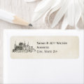Fairytale Castle Return Address Labels | Zazzle
