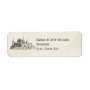 Fairytale Castle Return Address Labels | Zazzle