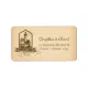 Fairytale Medieval Castle Wedding Return Address Label | Zazzle