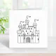Fairytale Medieval Royal Castle Rubber Stamp | Zazzle