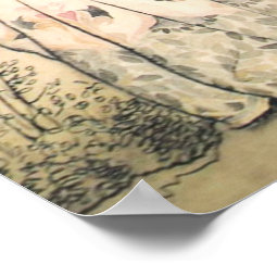 Fairytale Princess and Tree Elf Poster | Zazzle