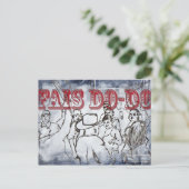 Fais Do-Do design postcard | Zazzle