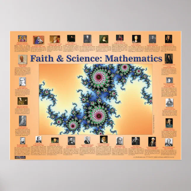 Faith and Science: Mathematics Poster | Zazzle