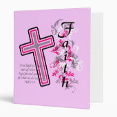 Faith Christian with Cross Binder | Zazzle