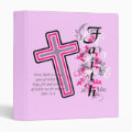 Faith Christian with Cross Binder | Zazzle
