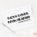 Faith Comes From Hearing Sticker Romans 10:17 | Zazzle