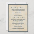 Faith Hope Love Blue Heart Wedding Invitation | Zazzle