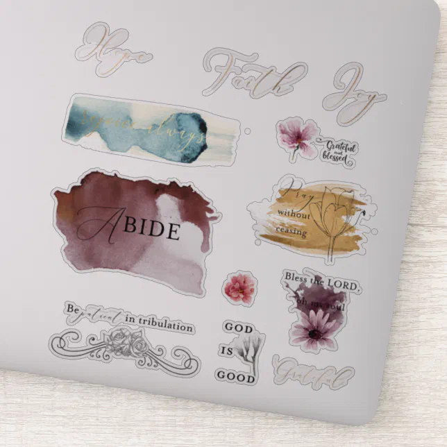 Faith in God Stickers | Zazzle