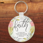 Faith Inspirational Keychain | Zazzle