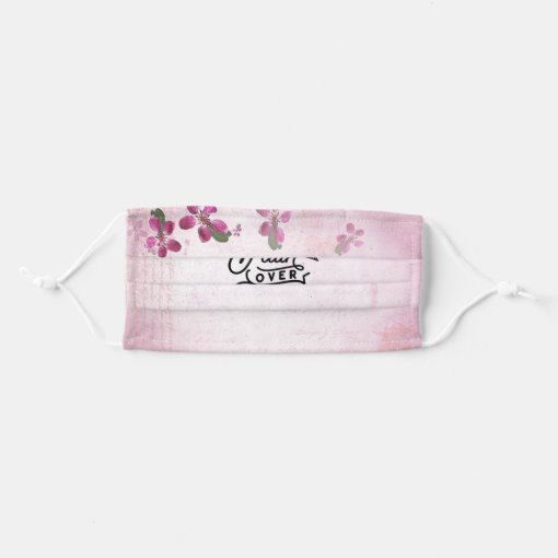 Faith over Fear Christian Adult Cloth Face Mask | Zazzle