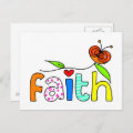 Faith Postcard | Zazzle