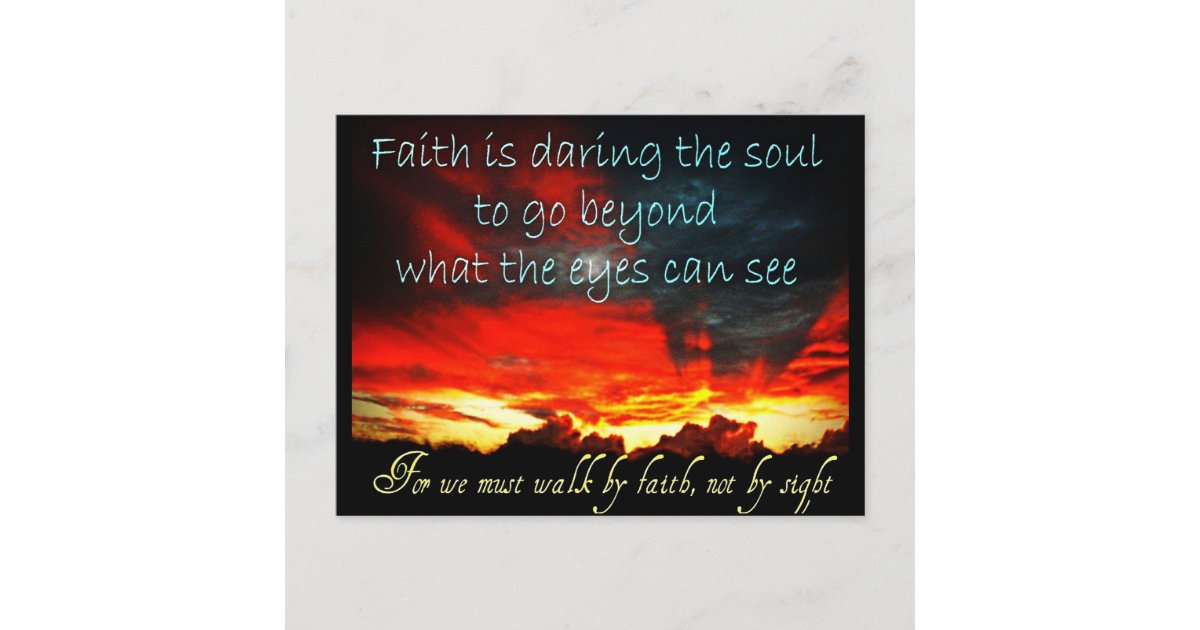 Faith Postcard | Zazzle