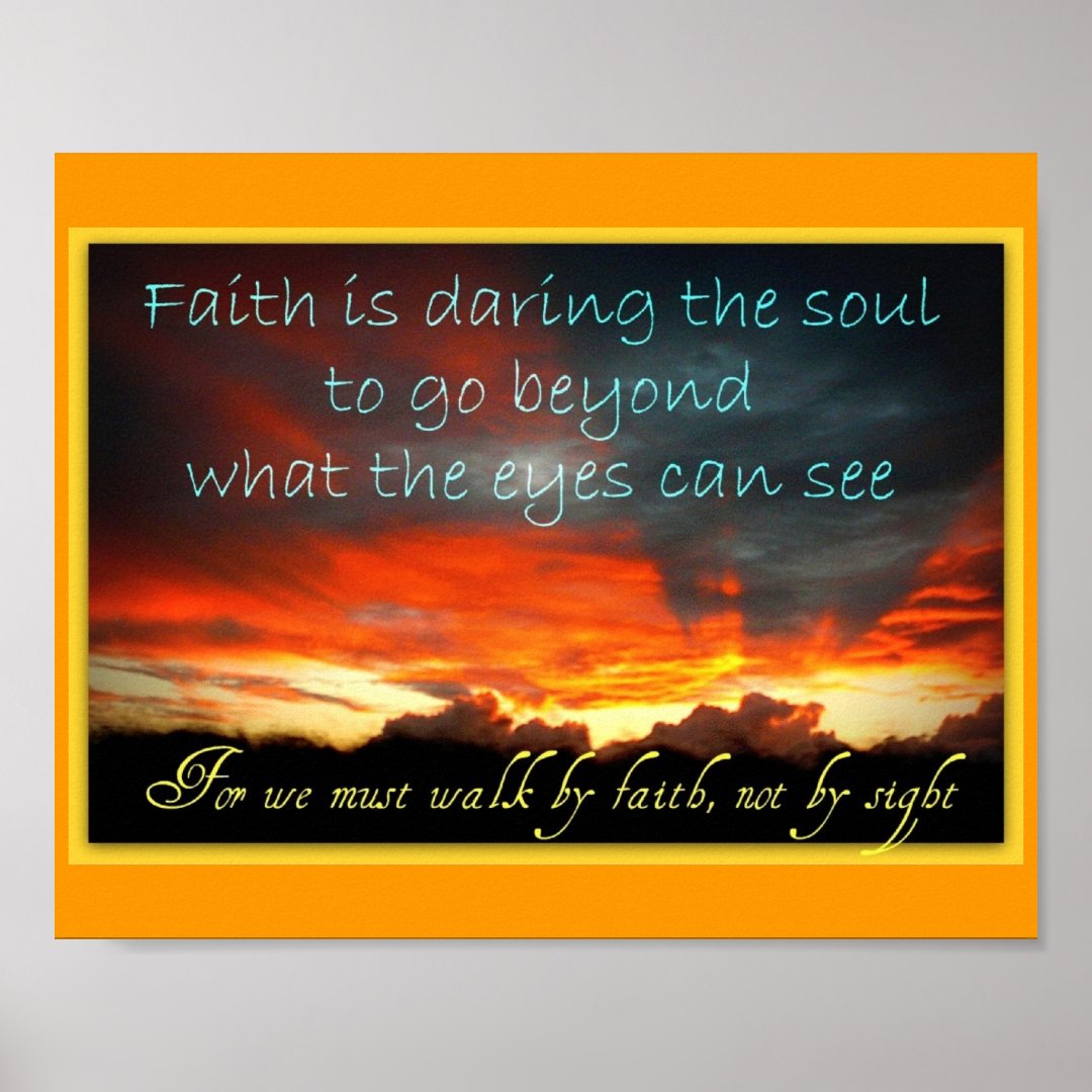 Faith Poster | Zazzle