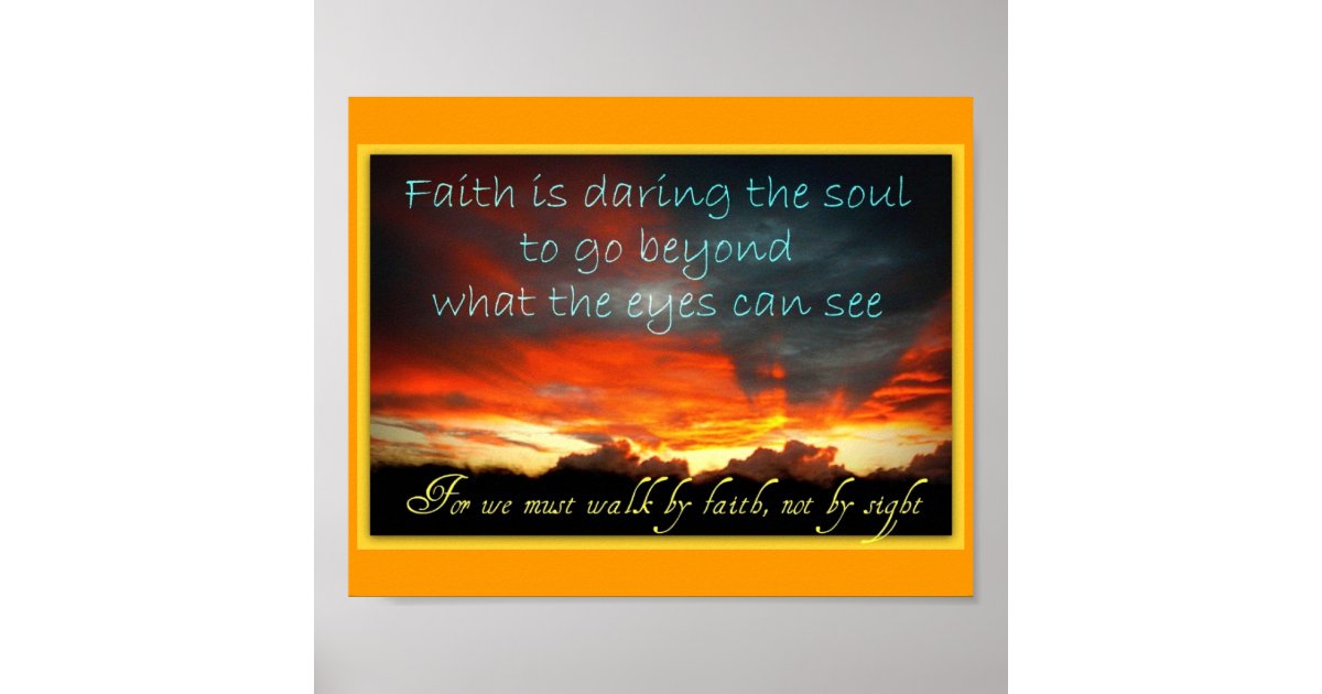 Faith Poster | Zazzle