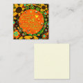 Faith Pretty Floral Bumblebee Irelyn Mini Note Card | Zazzle