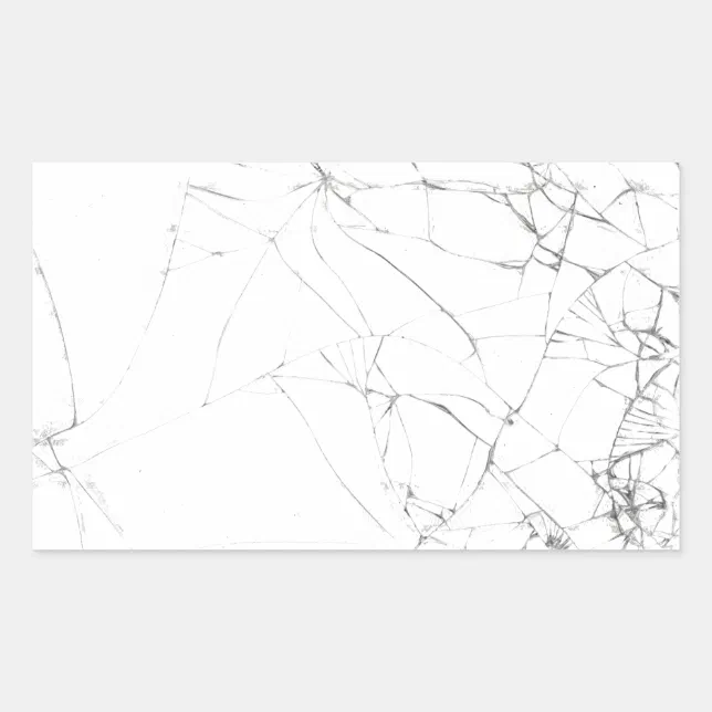 fake cracked screen sticker prank | Zazzle