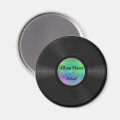 Fake Custom Vinyl Record Magnet | Zazzle