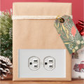 Fake Electrical Outlet Rectangular Sticker | Zazzle