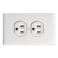 Fake Electrical Outlet Rectangular Sticker | Zazzle