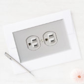 Fake Electrical Outlet Sticker Prank April Fools | Zazzle