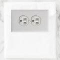 Fake Electrical Outlet Sticker Prank April Fools | Zazzle