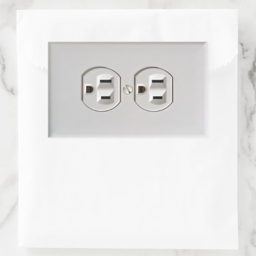 Fake Electrical Outlet Sticker Prank April Fools | Zazzle