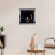 Fake fireplace poster | Zazzle