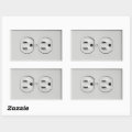 Fake Outlet Prank Sticker | Zazzle