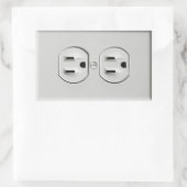 Fake Outlet Prank Sticker | Zazzle